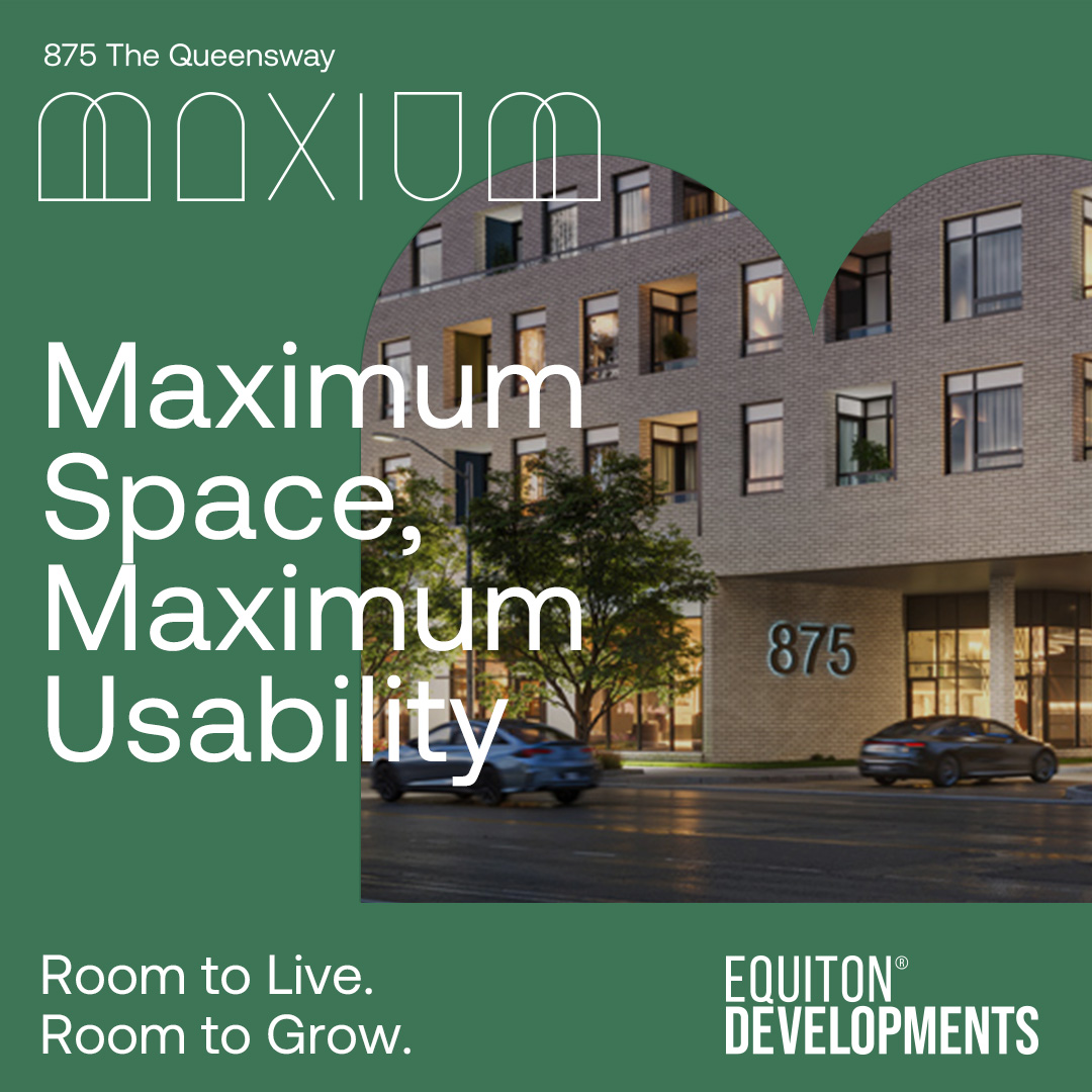 Maxium at 875 The Queensway | Pricing & Floor Plans | Equiton